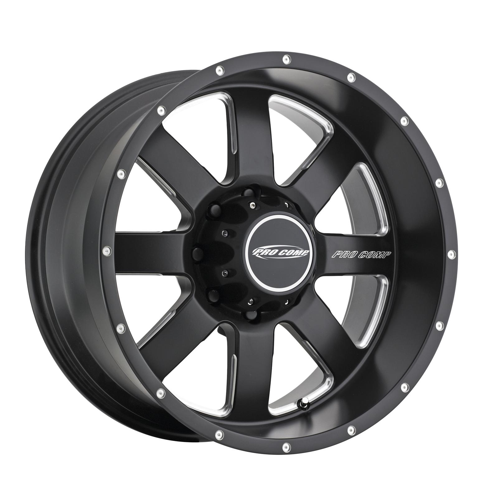 Pro Comp Wheels 5183-7970 Pro Comp Xtreme Alloys Series 5183 Black ...