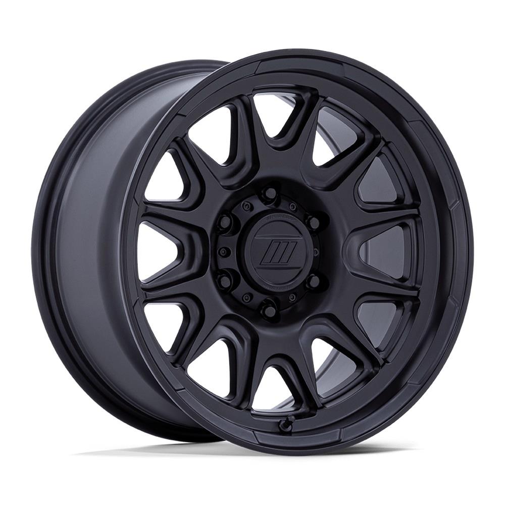 Pro Comp Wheels PA200MX17806820 Pro Comp PA200 Pulse Matte Black Wheels ...