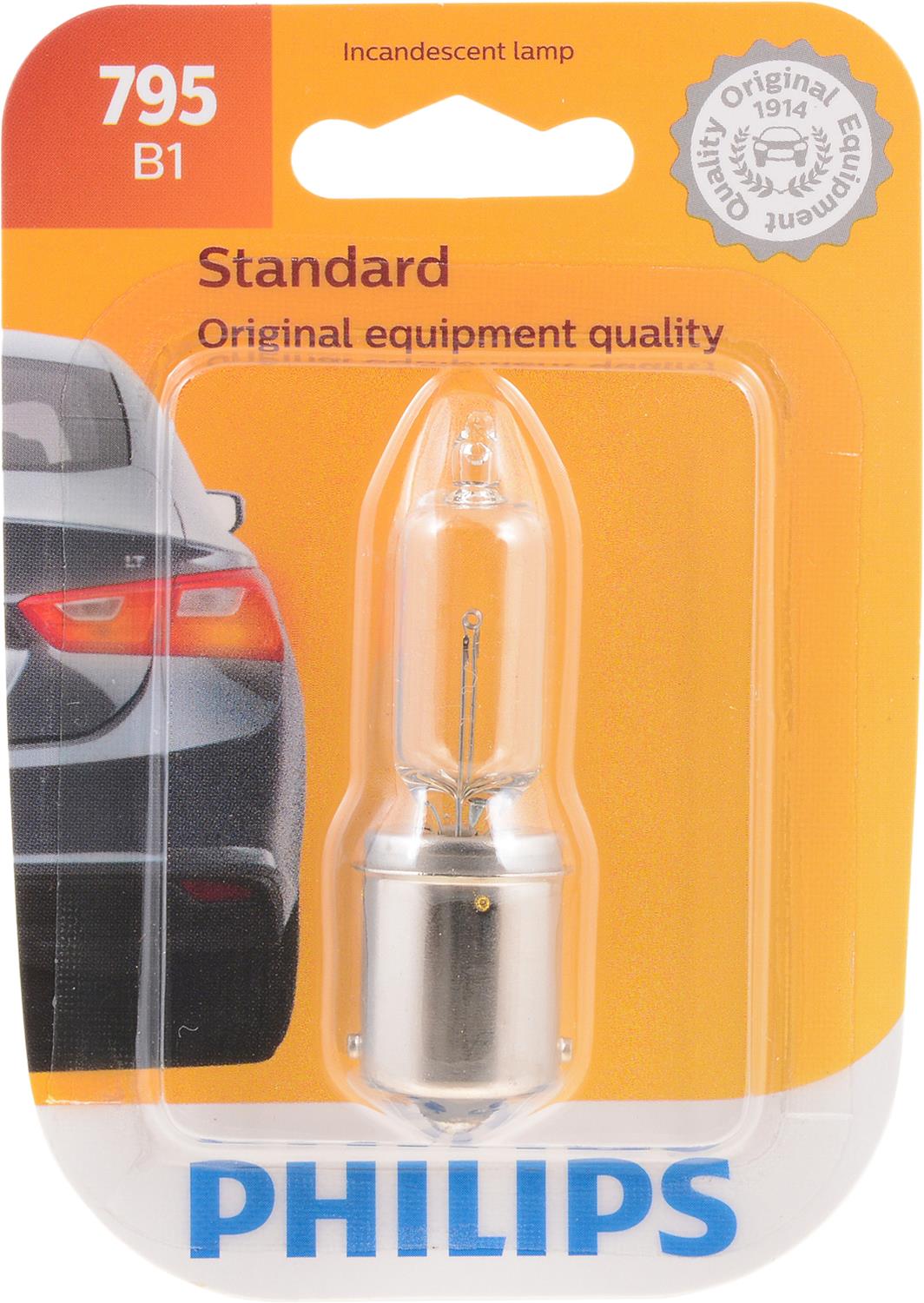 Philips Auto Lighting 795B1 Philips Standard Halogen Fog Light Bulbs ...