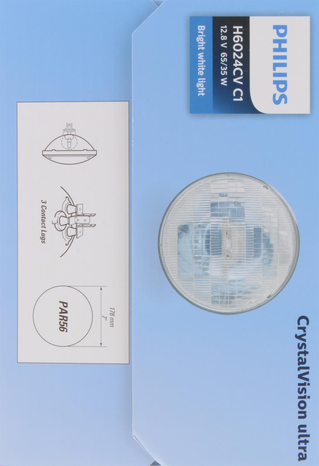 1955 CHEVROLET BEL AIR Philips Auto Lighting H6024CVC1 Philips ...