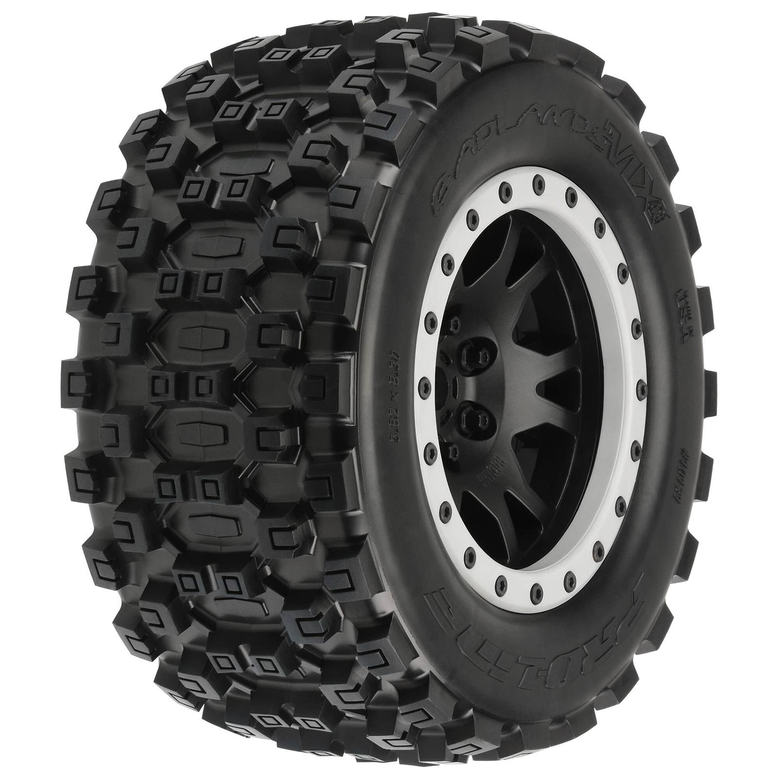 Proline Racing PRO1013113 Pro-Line Badlands MX43 Pro-Loc Wheels and ...