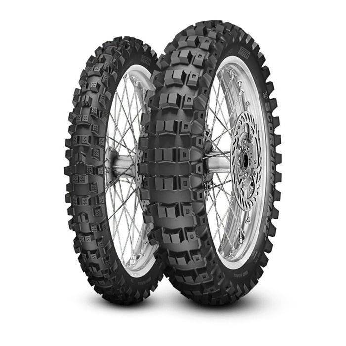 Pirelli Motorcycle 3657400 Pirelli Scorpion MX 32 Mid Hard Tires ...