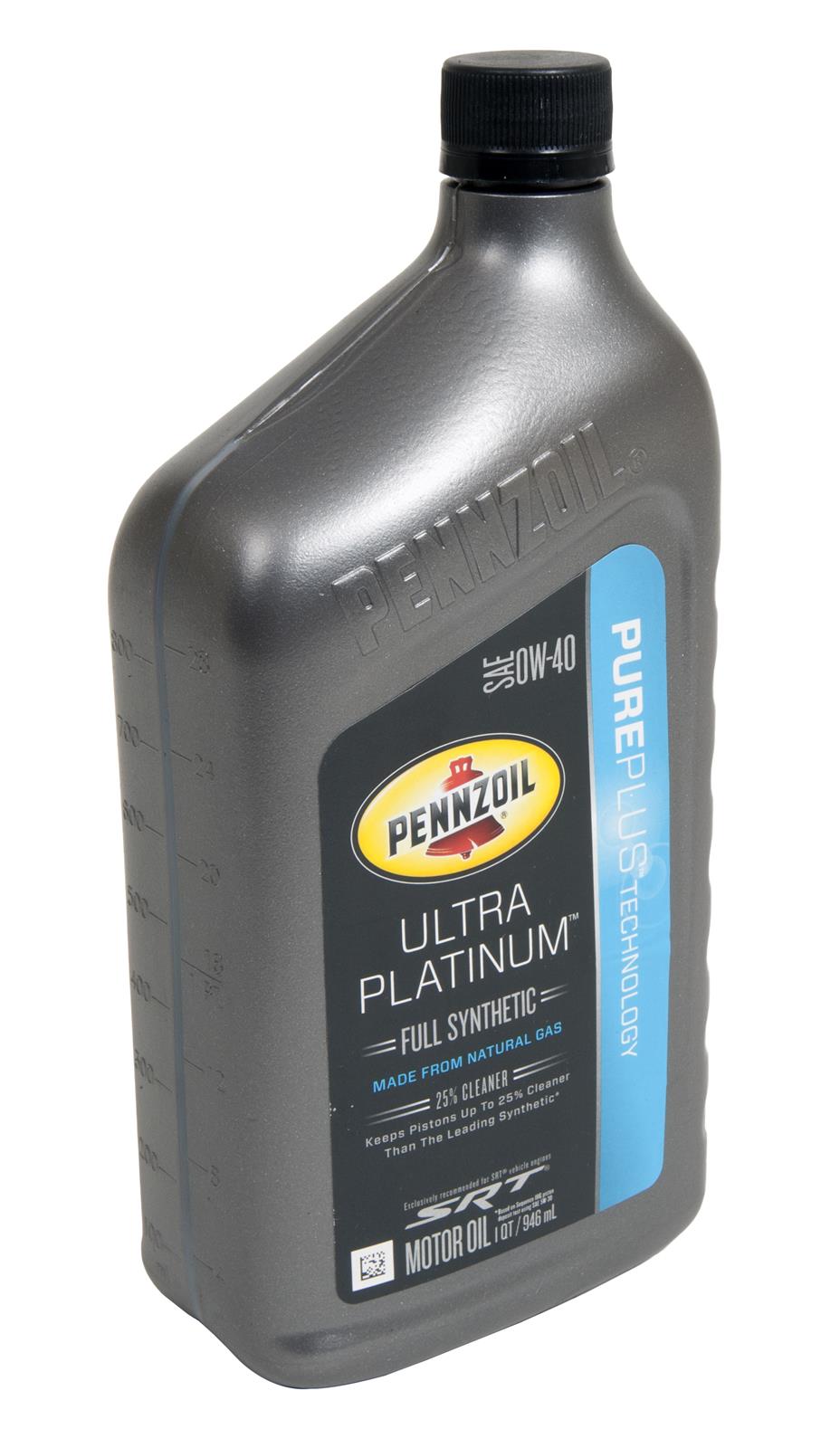 Pennzoil Ultra Platinum Motor Oil with PurePlus Technology 550040856 ...