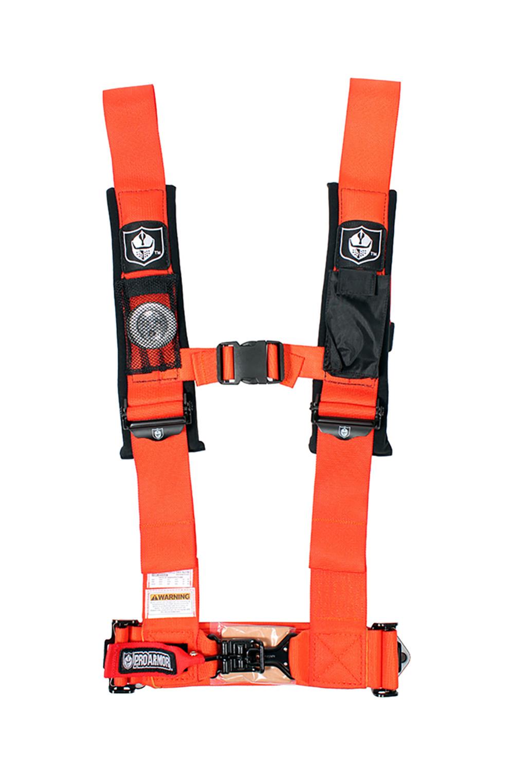 Pro Armor A115230OR Pro Armor UTV 5-Point Harnesses | Summit Racing