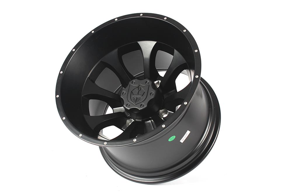 Pro Armor CA1410KNBL Pro Armor Knight Matte Black Wheels | Summit Racing