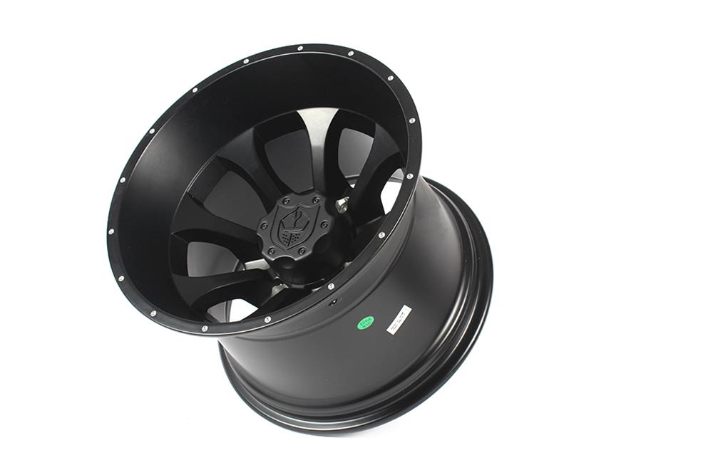 Pro Armor CA1410KNBL Pro Armor Knight Matte Black Wheels | Summit Racing