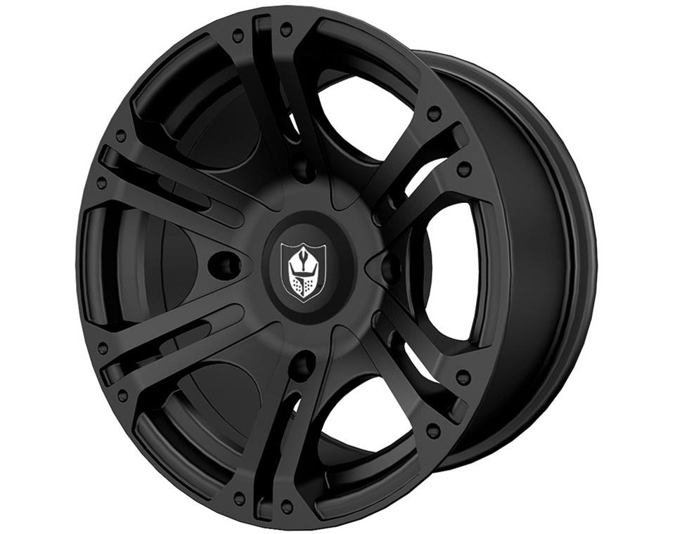 Pro Armor Sixr Matte Black Wheels | Summit Racing