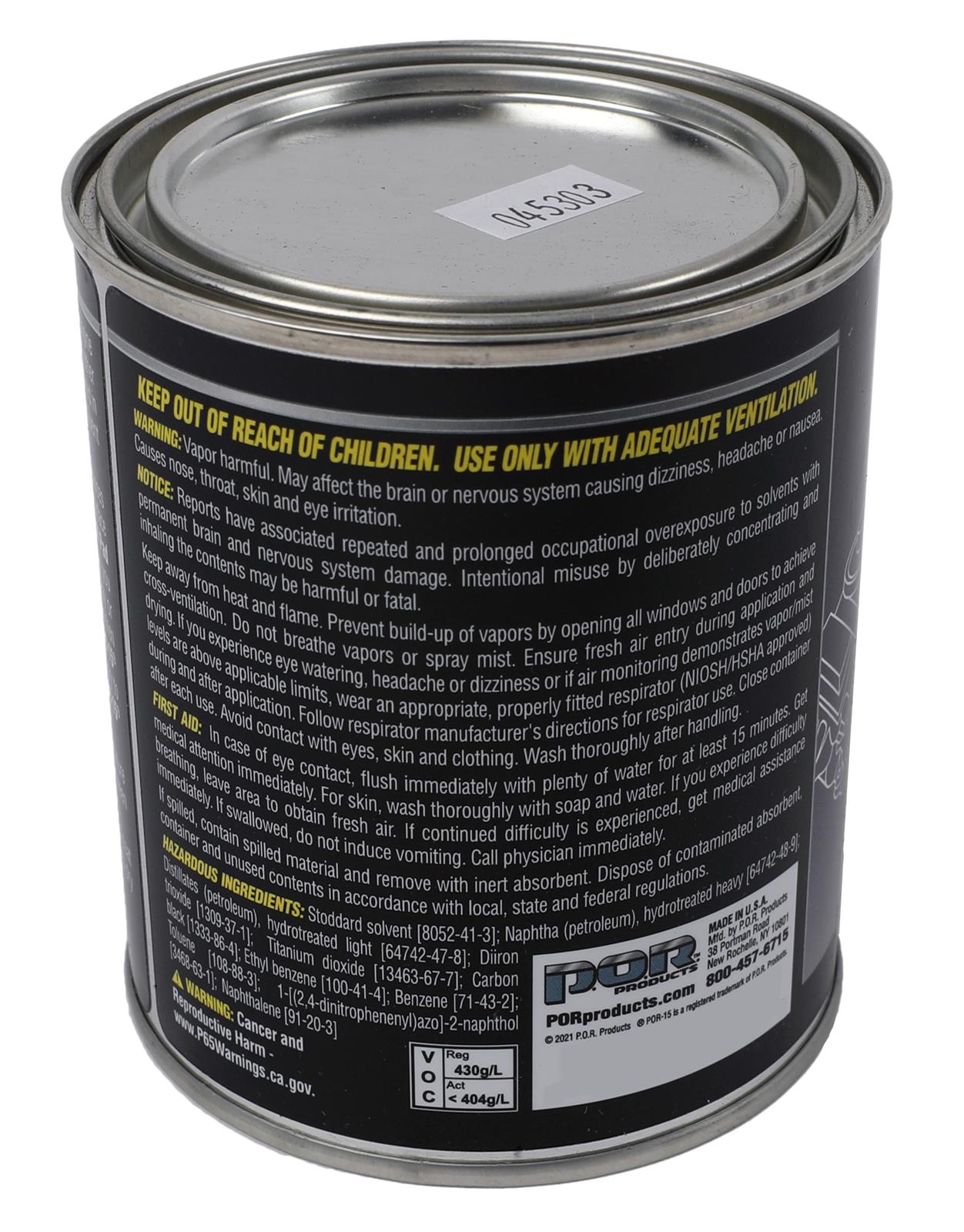 P.O.R.-15 42188 POR-15 Engine Enamels | Summit Racing