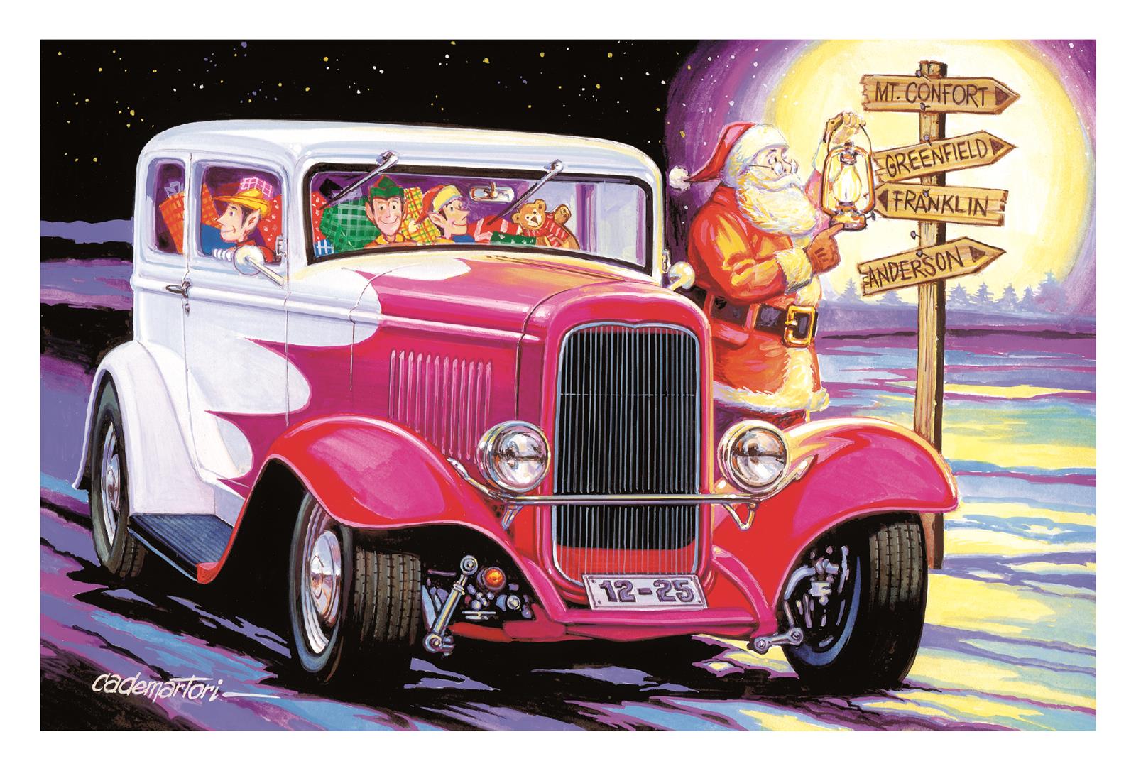 Summit Gifts CC10679 Which Way Christmas Cards--Set of 10 | Summit Racing