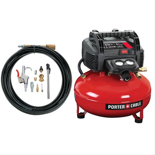 Porter Cable C2002-WK Porter Cable 6-Gallon Oil-Free Pancake Air ...