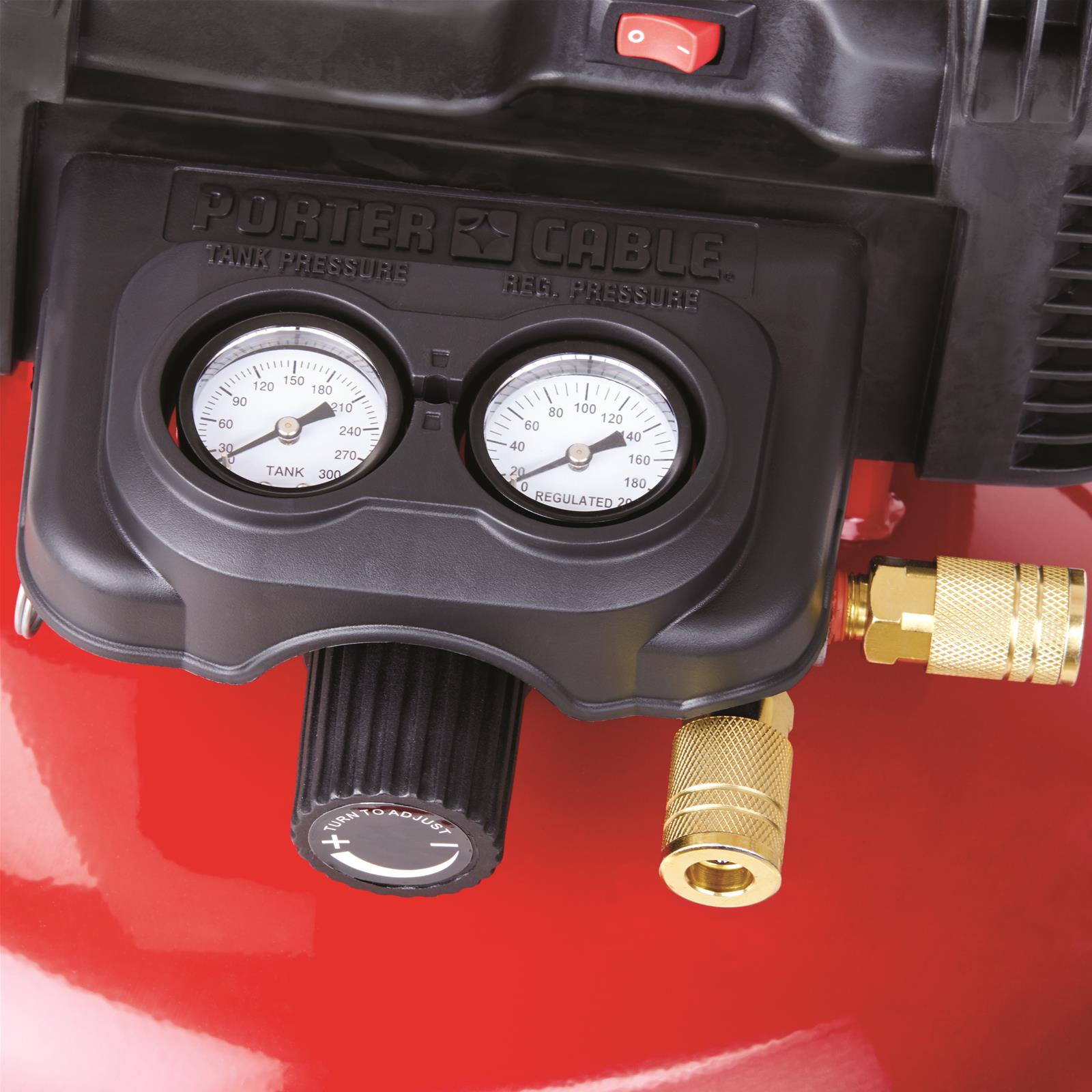 Porter Cable C2002 Porter Cable 6-Gallon Oil-Free Pancake Air ...