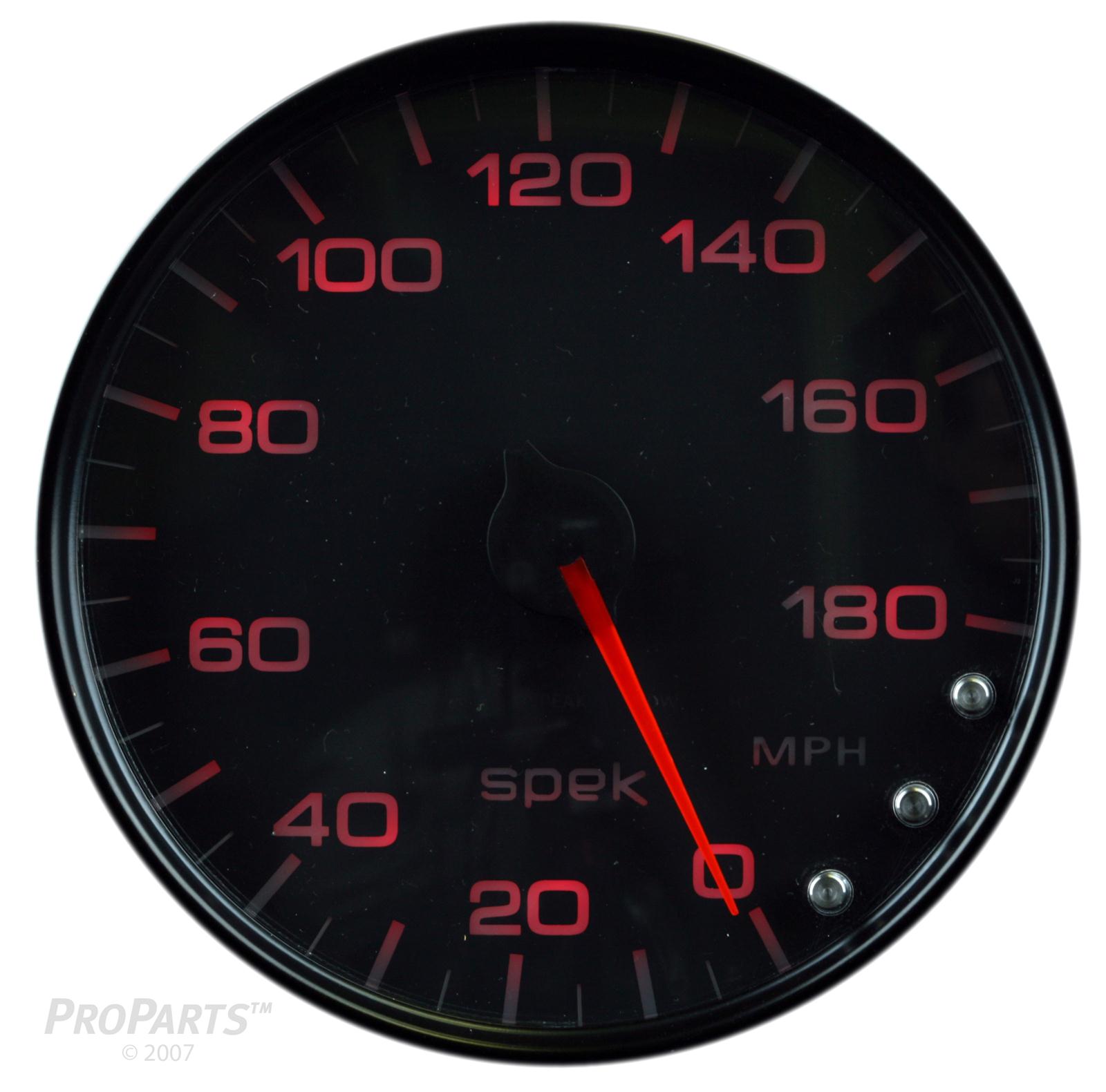 AutoMeter P230328 AutoMeter Spek-Pro Speedometer Gauges | Summit Racing