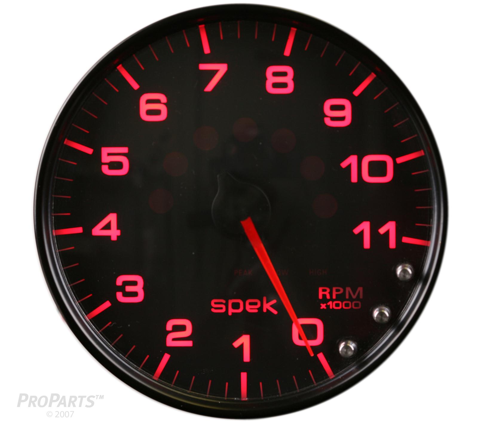 AutoMeter P23932 AutoMeter Spek-Pro Tachometer Gauges | Summit Racing