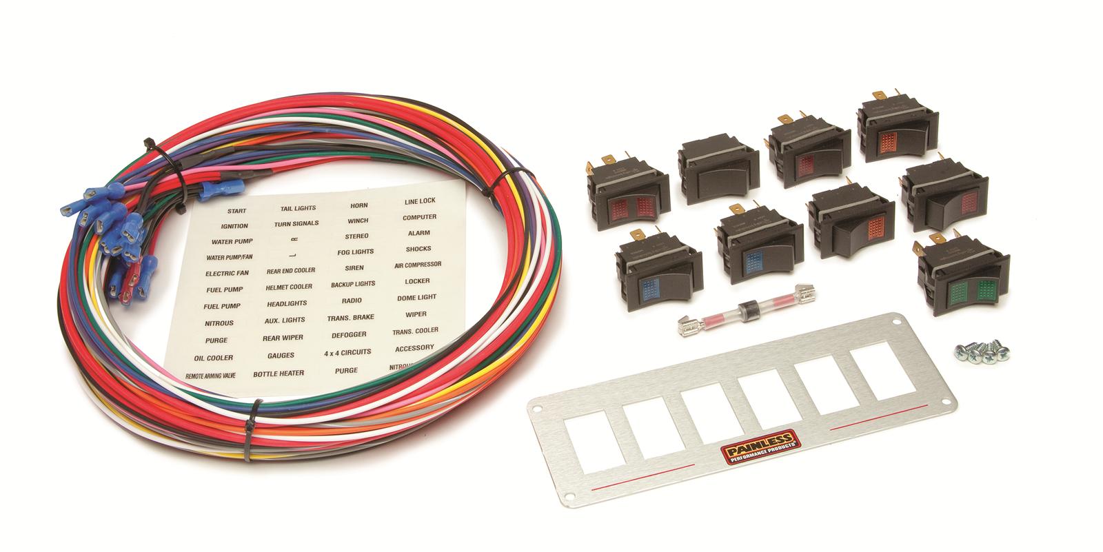 Painless Performance 50210 Painless Performance Switch Panels | Summit ...