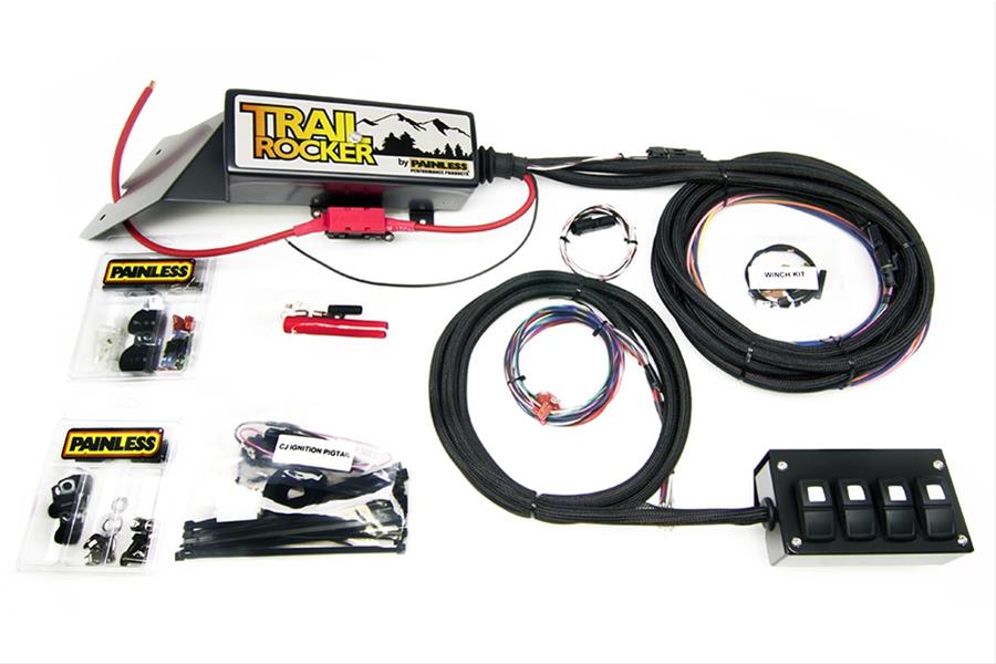 Painless Performance 57020 Painless Performance Trail Rocker Jeep CJ ...