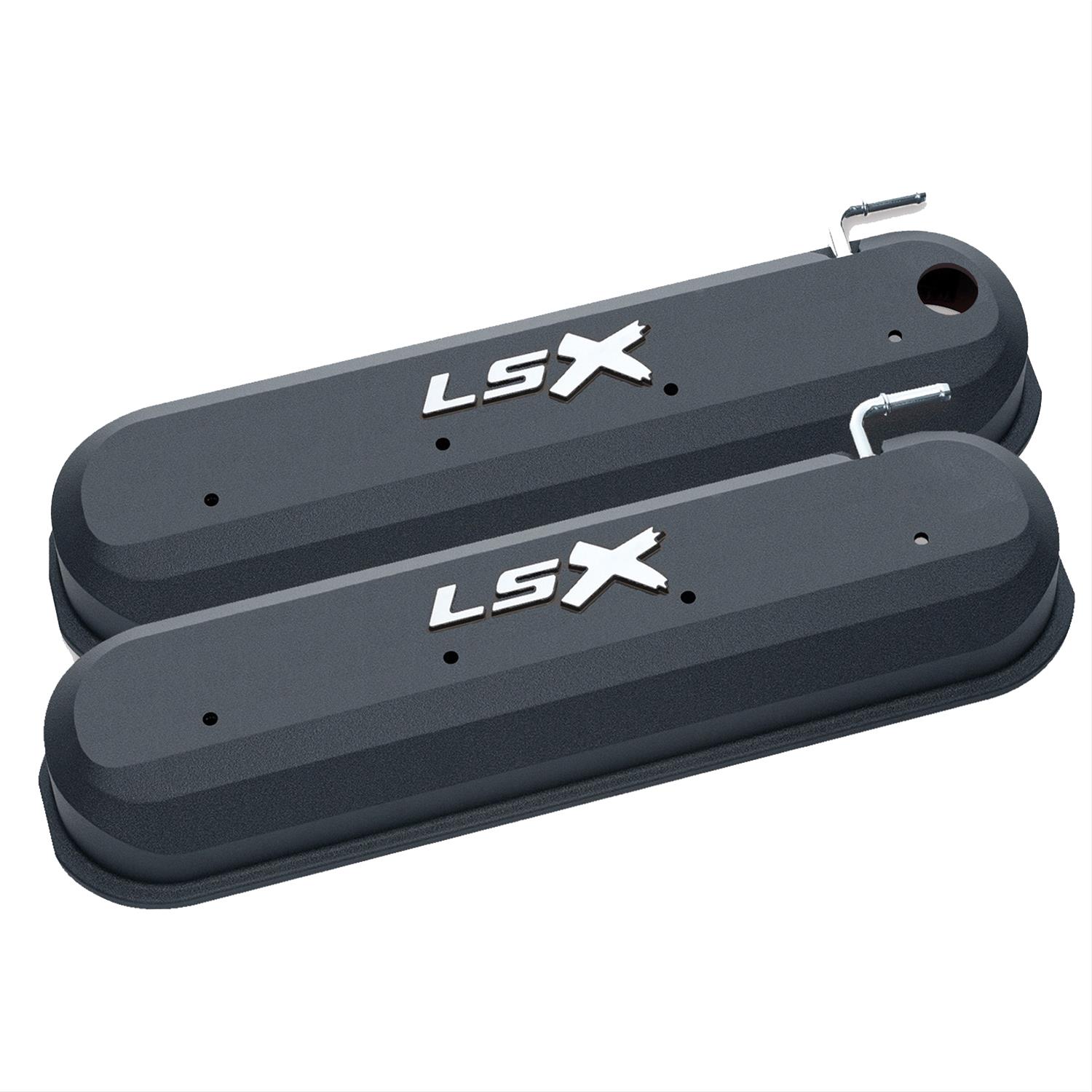 Proform Parts 141-256 Proform Slant Edge Diecast Aluminum Valve Covers ...