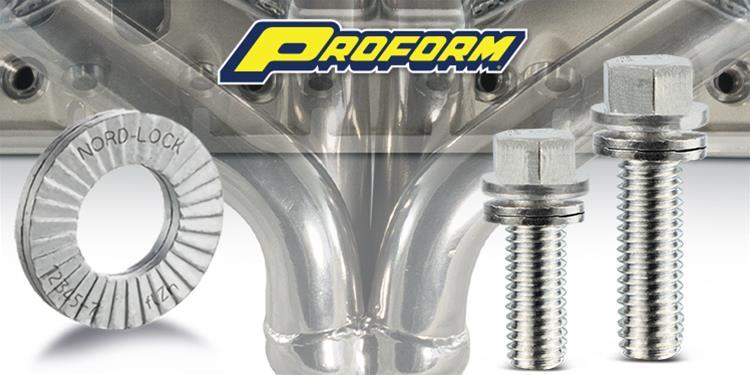 Proform Parts 66825 Proform Self-Locking Wedge Header Bolts | Summit Racing
