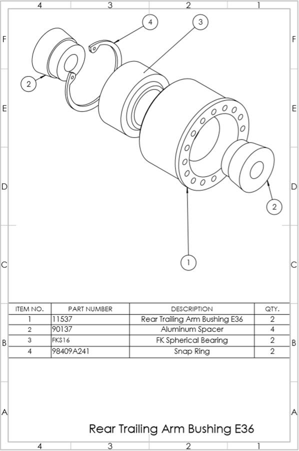 SPL Parts SPL RTAB E36