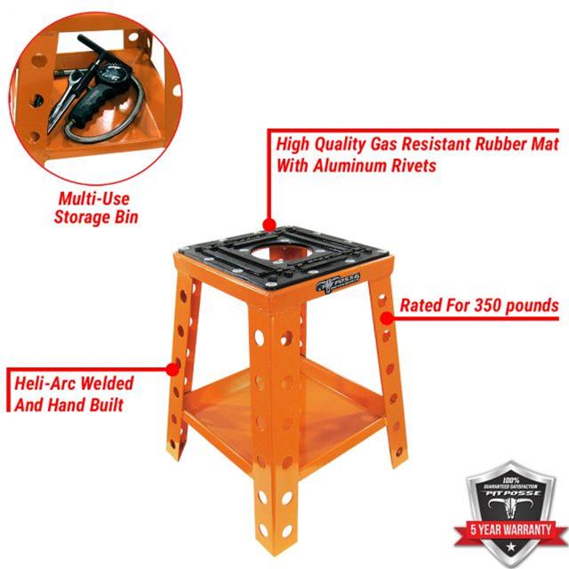 Pit Posse Motorsports PP145O Pit Posse Aluminum Bike Stands | Summit Racing