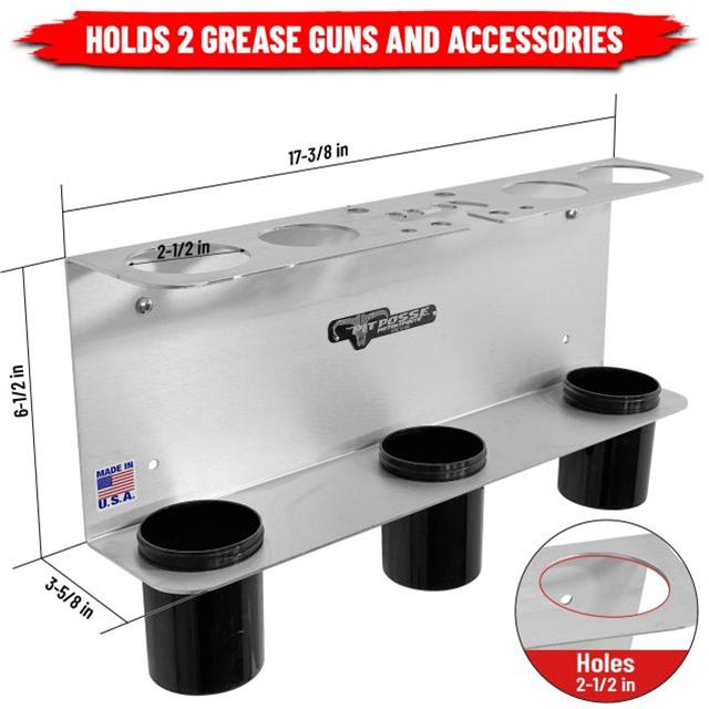 Pit Posse Motorsports PP3363 Pit Posse Grease Gun Caddies | Summit Racing
