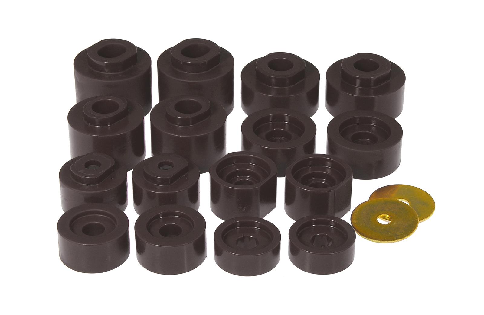 Prothane Motion Control 6-116-BL Prothane Body Mount Bushings | Summit ...