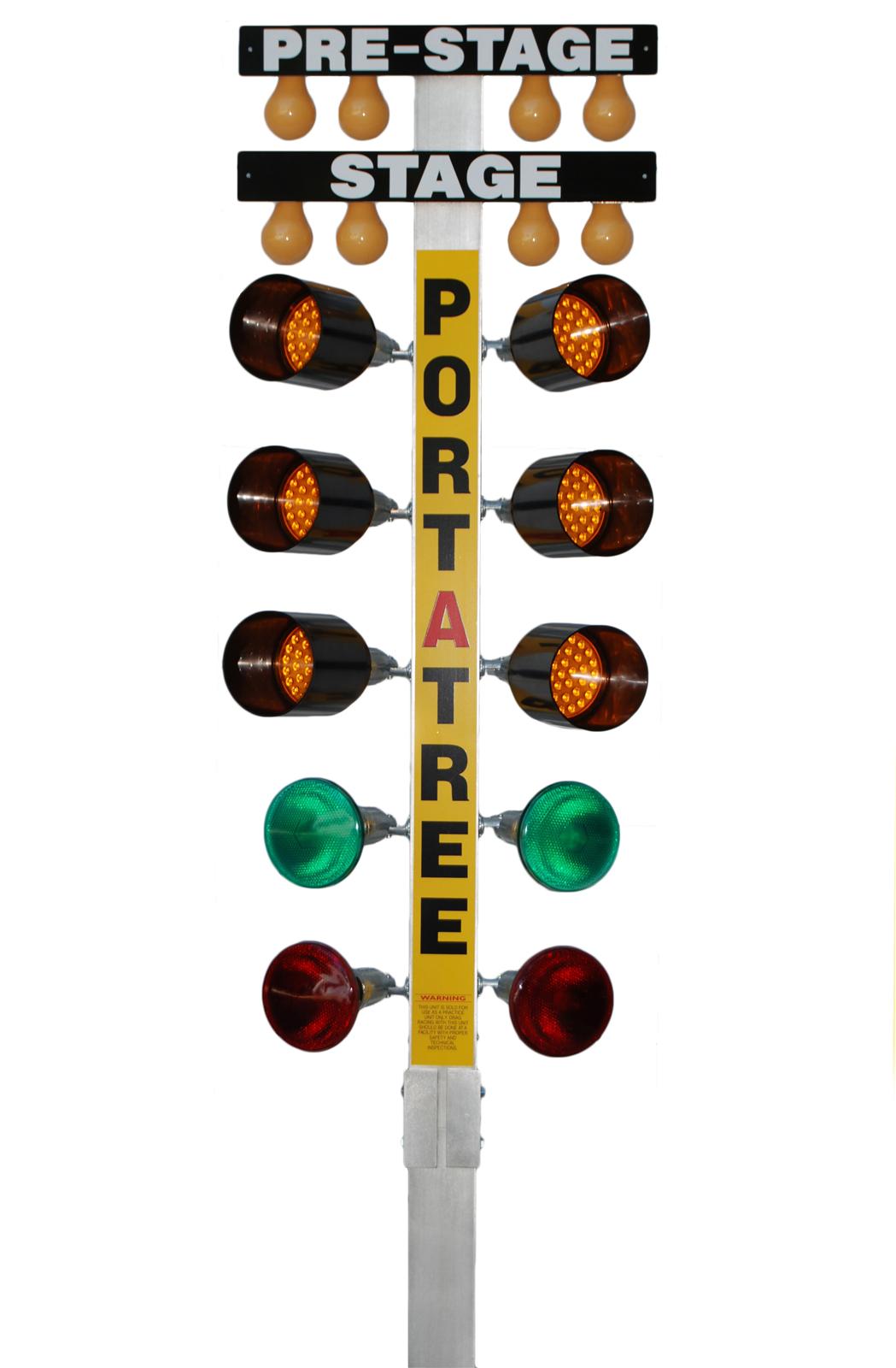 Portatree Timing Systems 3100LED Portatree Full Size Practice Trees ...