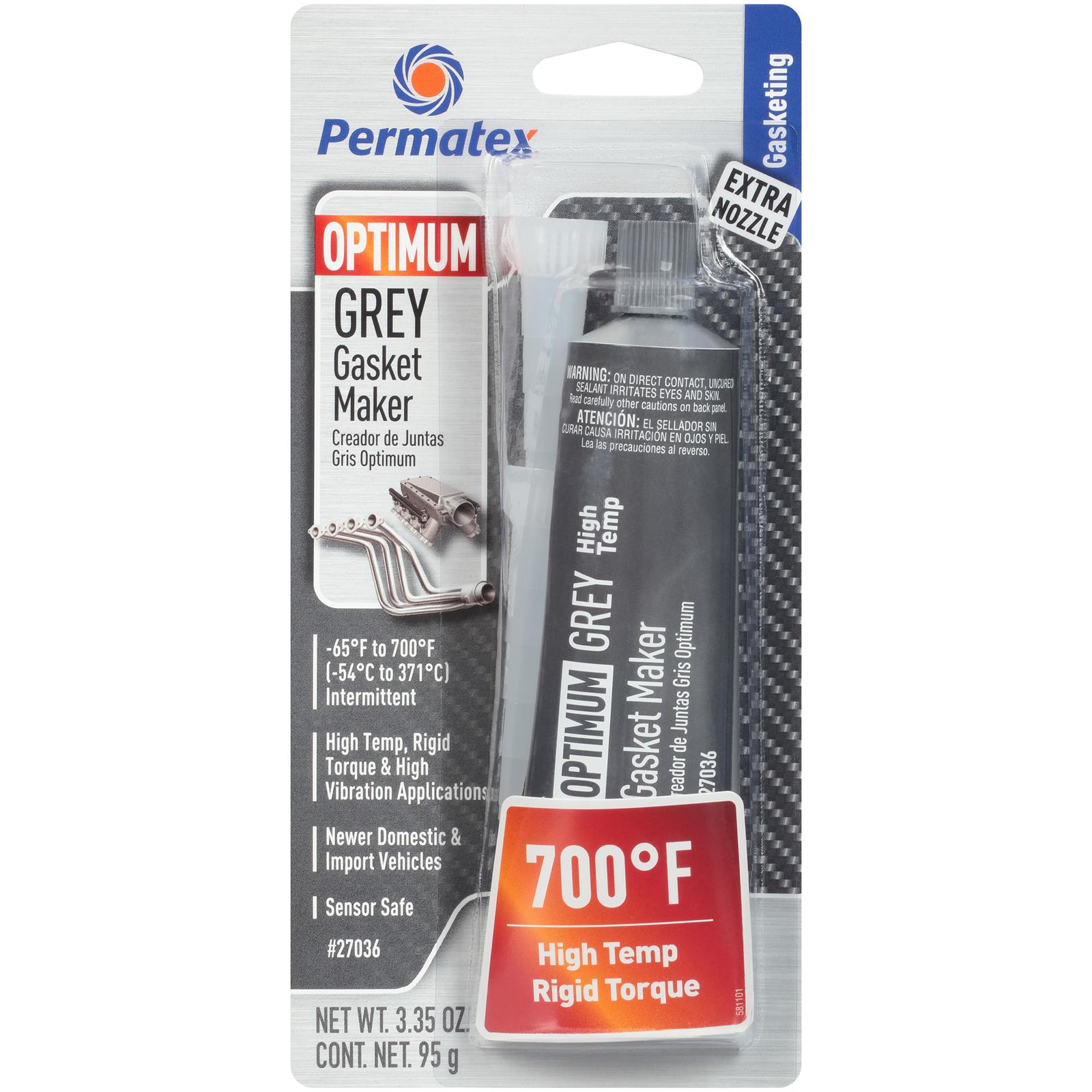 Permatex 27036 Permatex OPTIMUM GREY Gasket Maker | Summit Racing