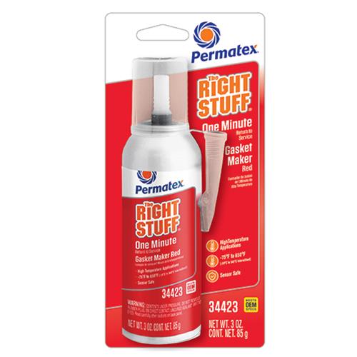 Permatex 34423 Permatex The Right Stuff 1 Minute Gasket Red Gasket ...