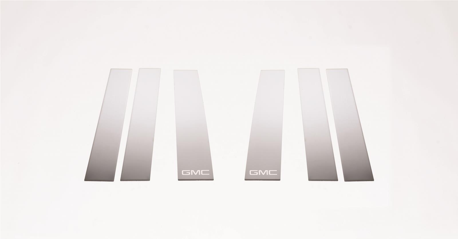 Putco 402677GM-1 Putco Stainless Steel Pillar Post Trim Covers | Summit ...