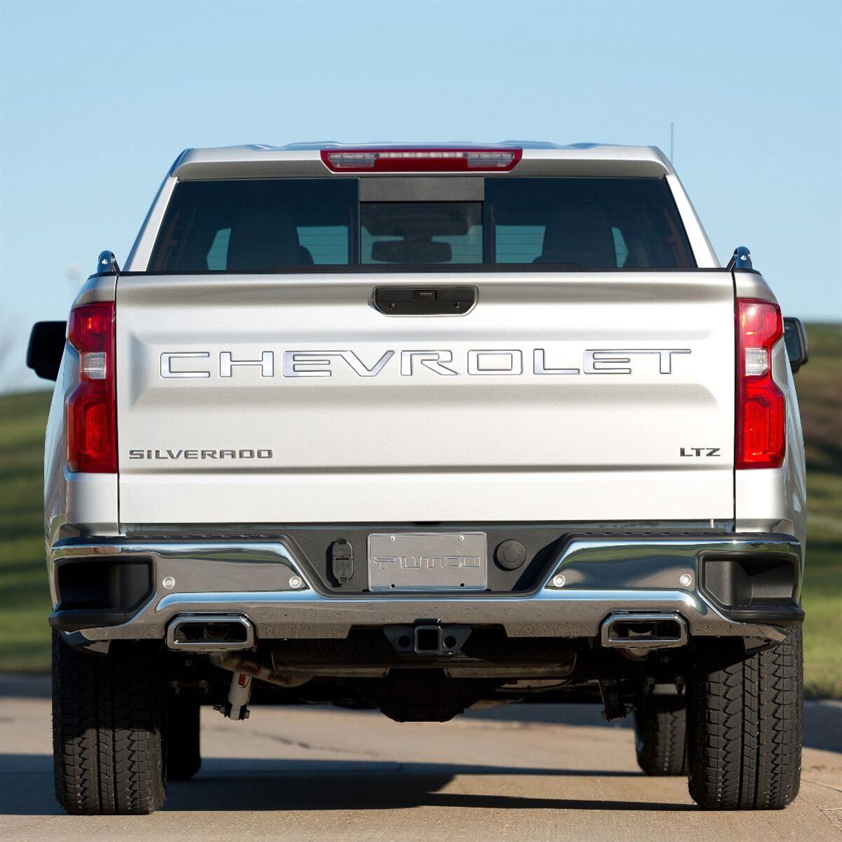 Putco 55551GM Putco Stainless Steel Tailgate Lettering Kits | Summit Racing