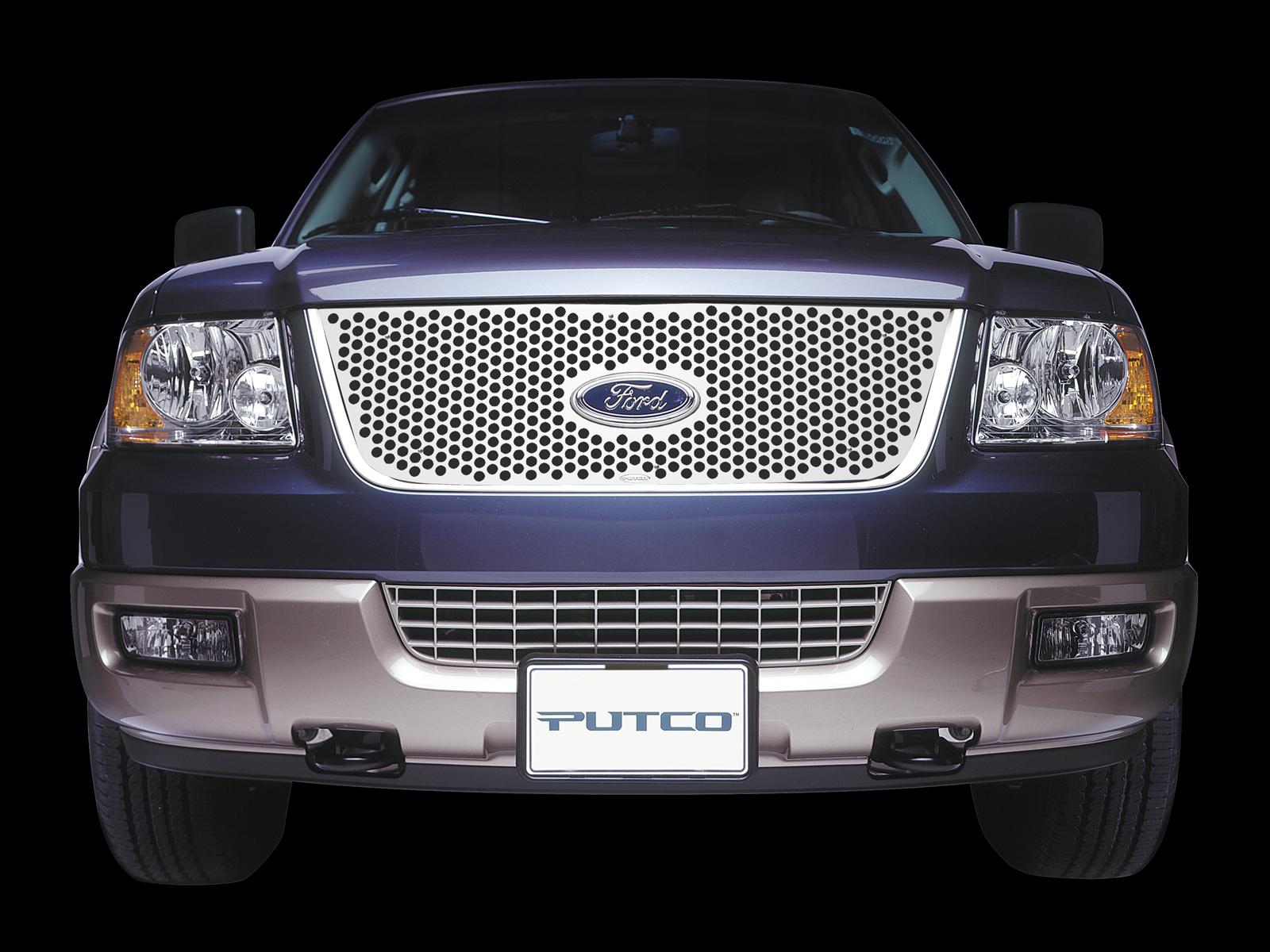 Putco 84165 Putco Punch Stainless Steel Grille Inserts | Summit Racing