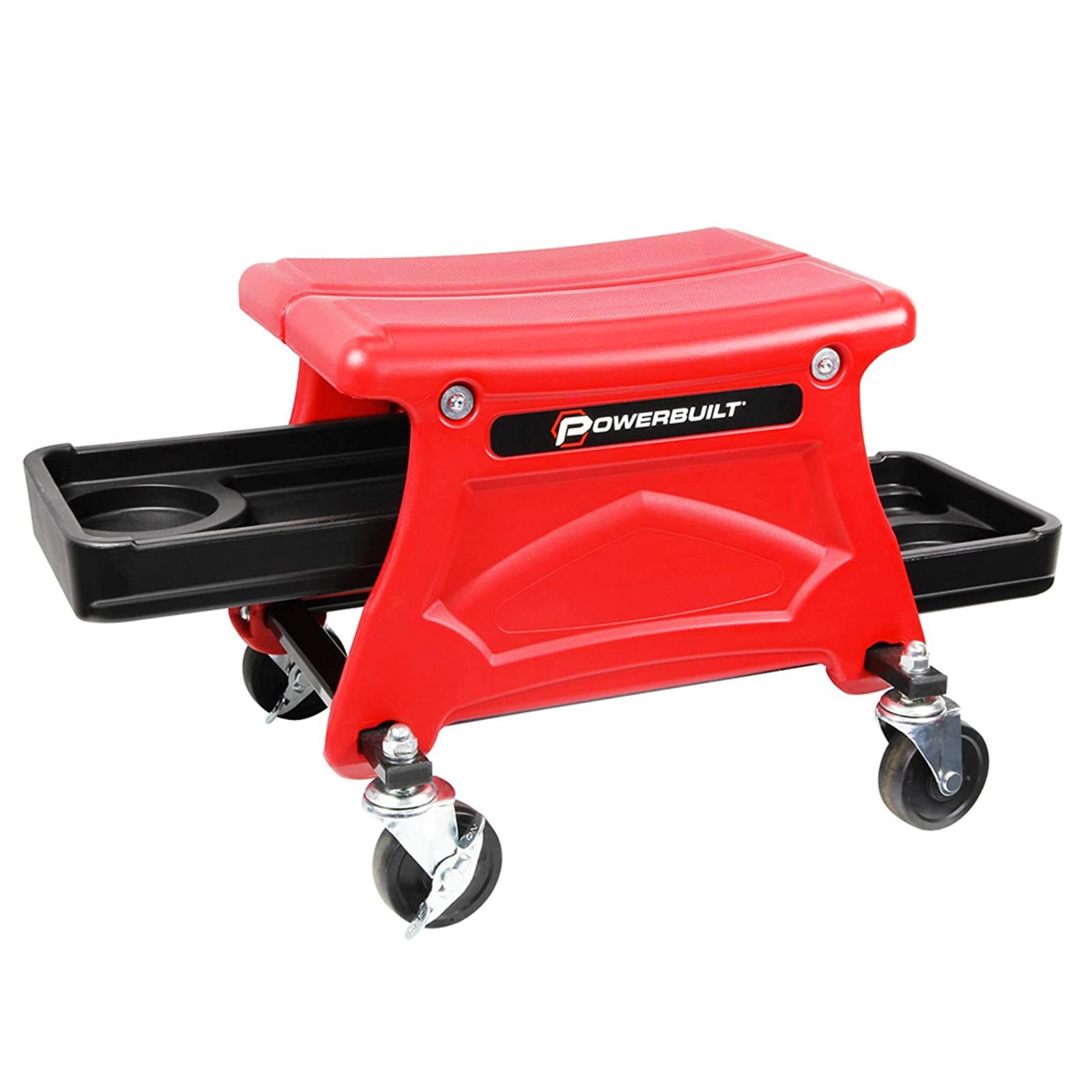 Powerbuilt Tools 240283 Powerbuilt Rolling Garage Work Seats | Summit ...