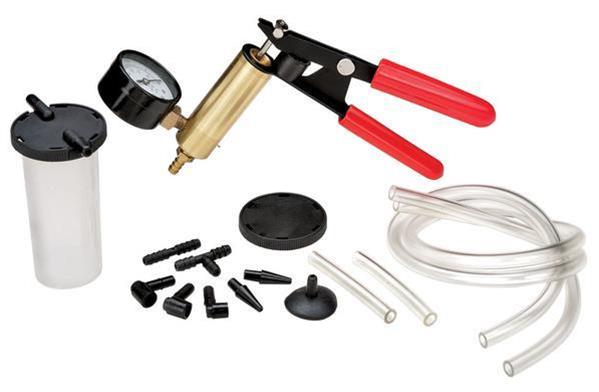 Powerbuilt Tools 648570 Powerbuilt Vacuum Pump and Brake Bleeder Kits ...