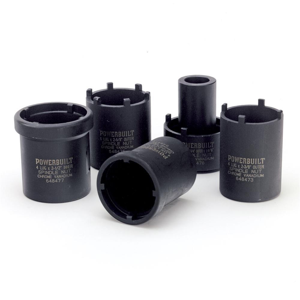 Powerbuilt Tools 648636 Powerbuilt Spindle Nut Sockets | Summit Racing