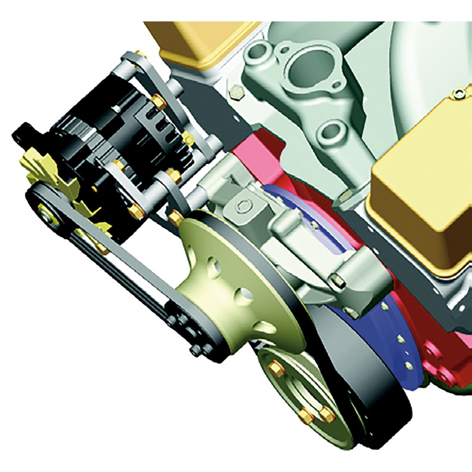 Powermaster 8-722 Powermaster High Mount Racing Alternator Kits ...