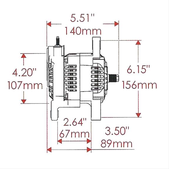 Powermaster 8128 Powermaster XS Volt Alternators | Summit Racing