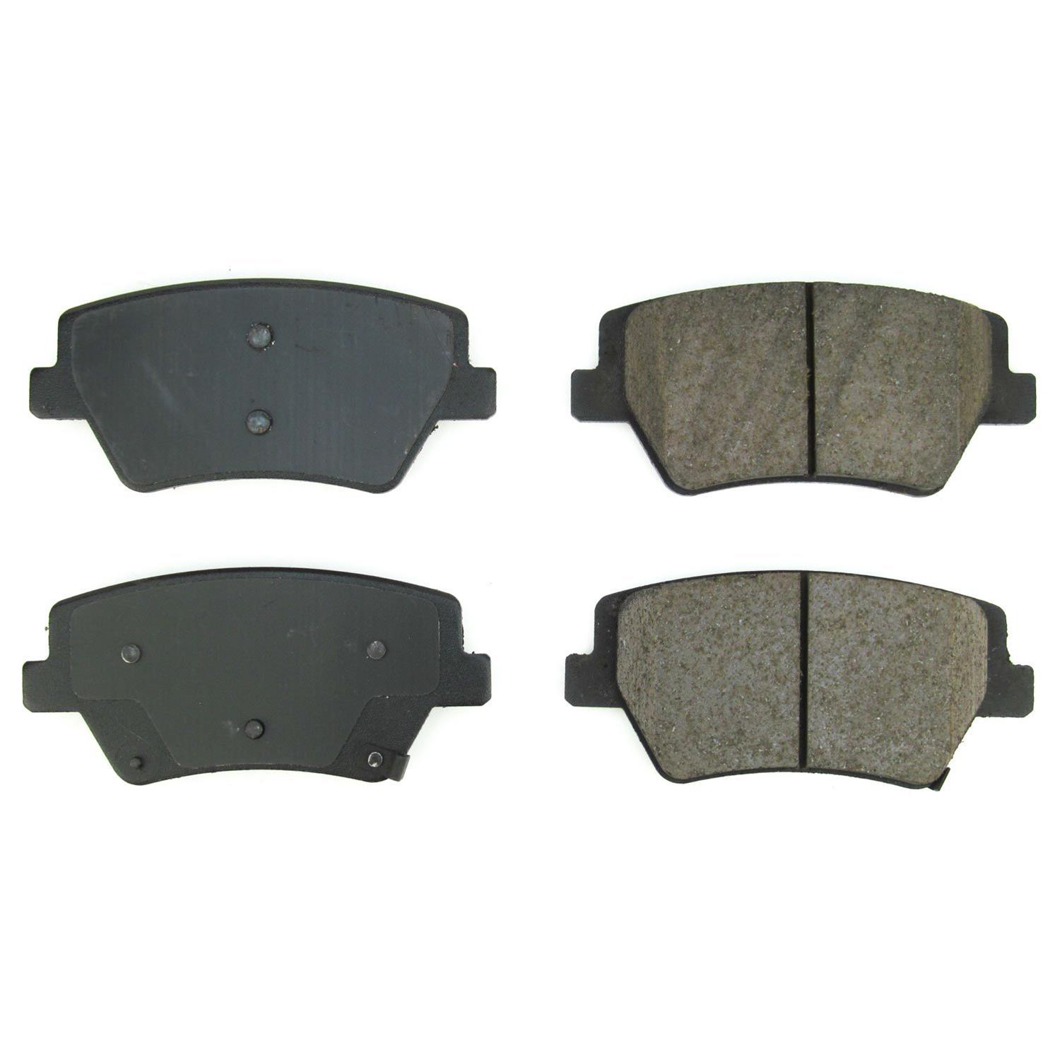 PowerStop 16-2377 PowerStop Z16 Evolution Clean Ride Ceramic Brake Pads ...