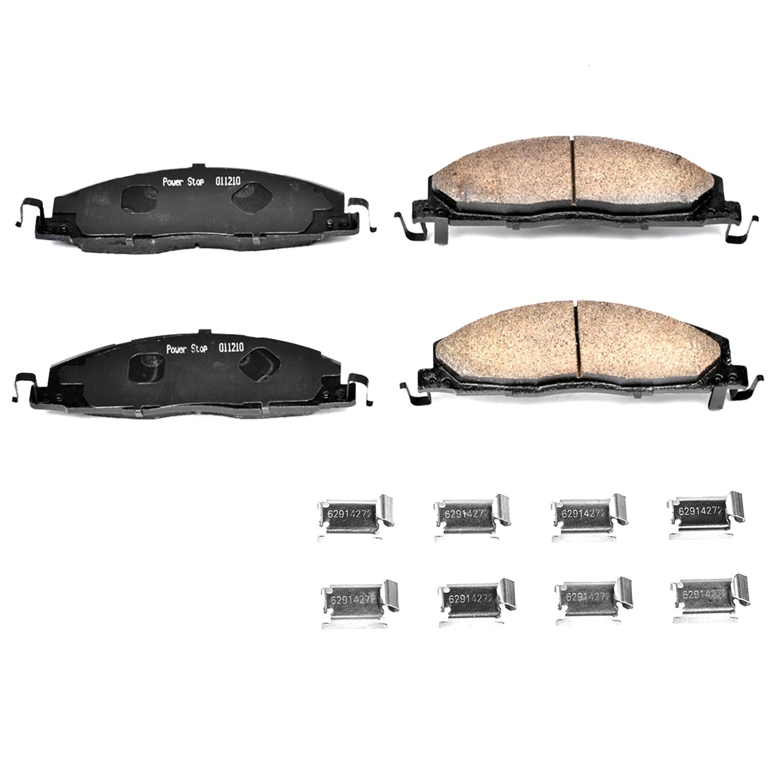 Power Stop 17-1400 Power Stop Z17 Evolution Plus Brake Pads | Summit Racing
