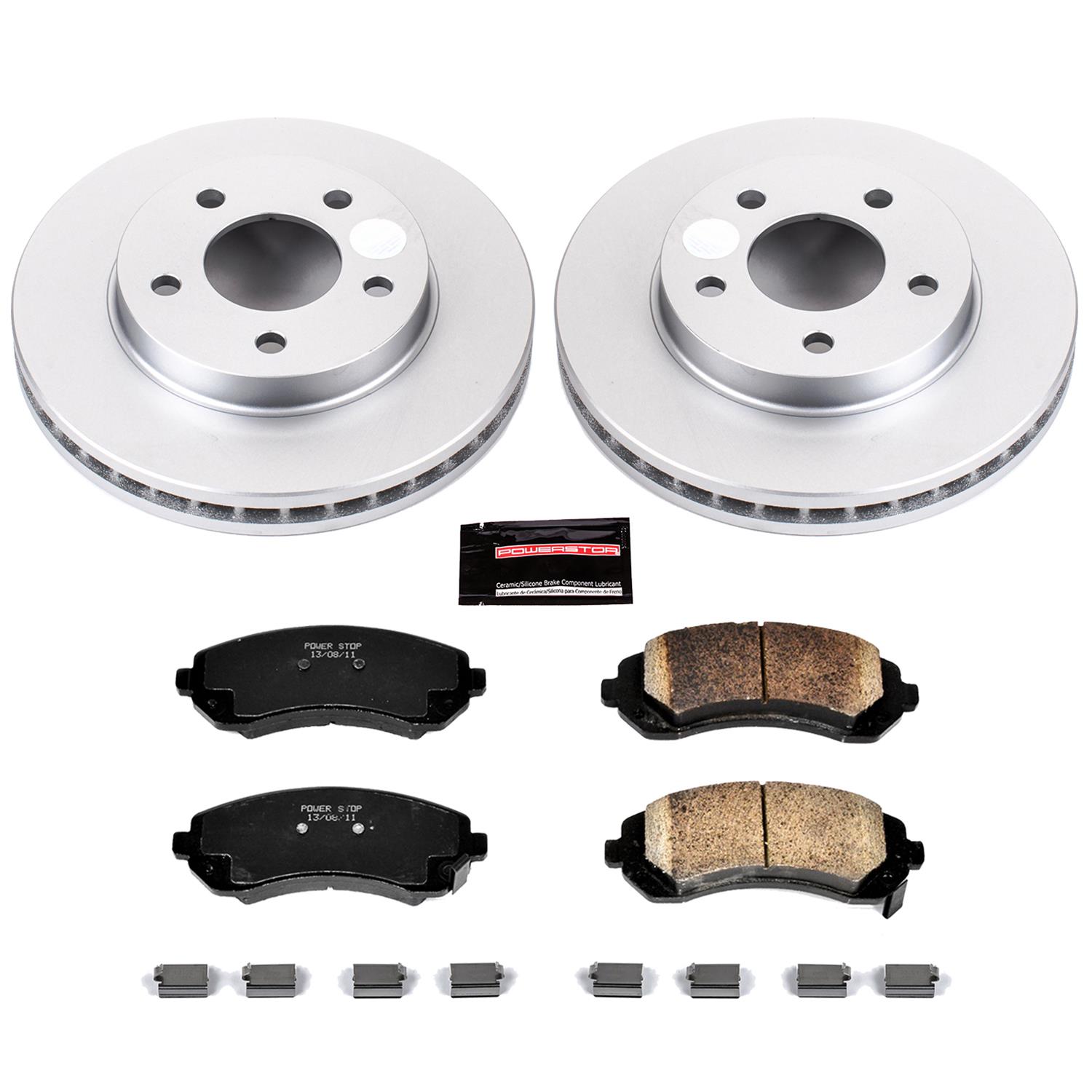 PowerStop Z17 Evolution Plus GEOMET Coated Brake Kits for 2001-2005 ...