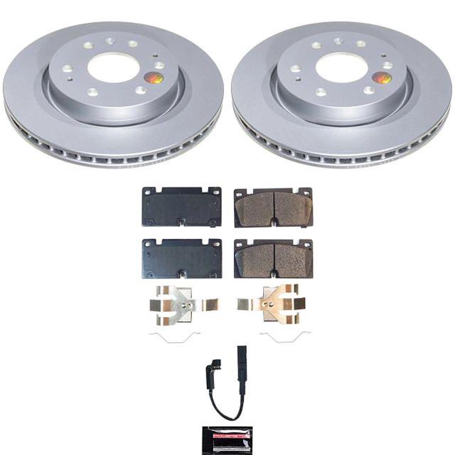 PowerStop CRK9200 PowerStop Z17 Evolution Plus GEOMET Coated Brake Kits ...