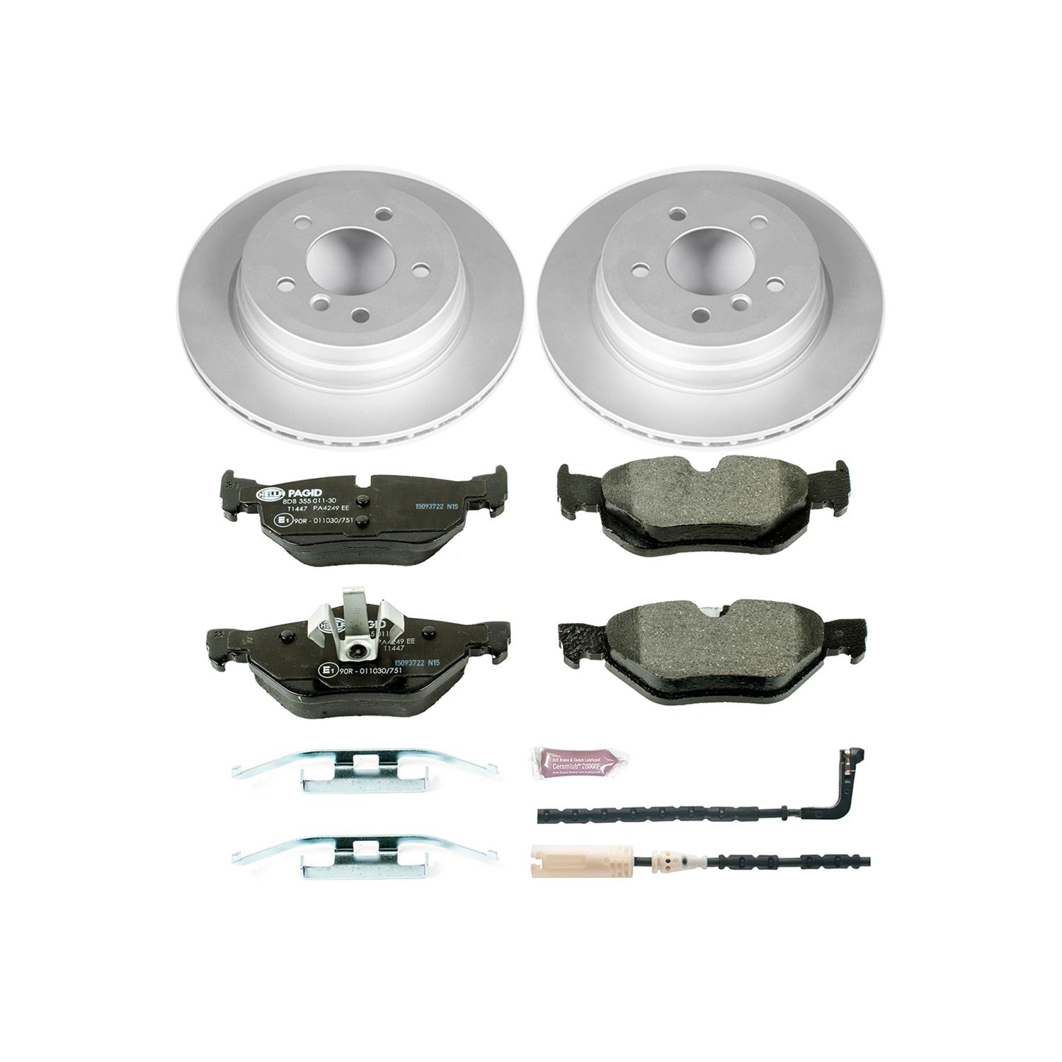 Power Stop ESK3002 Power Stop Euro-Stop Brake Kits | Summit Racing