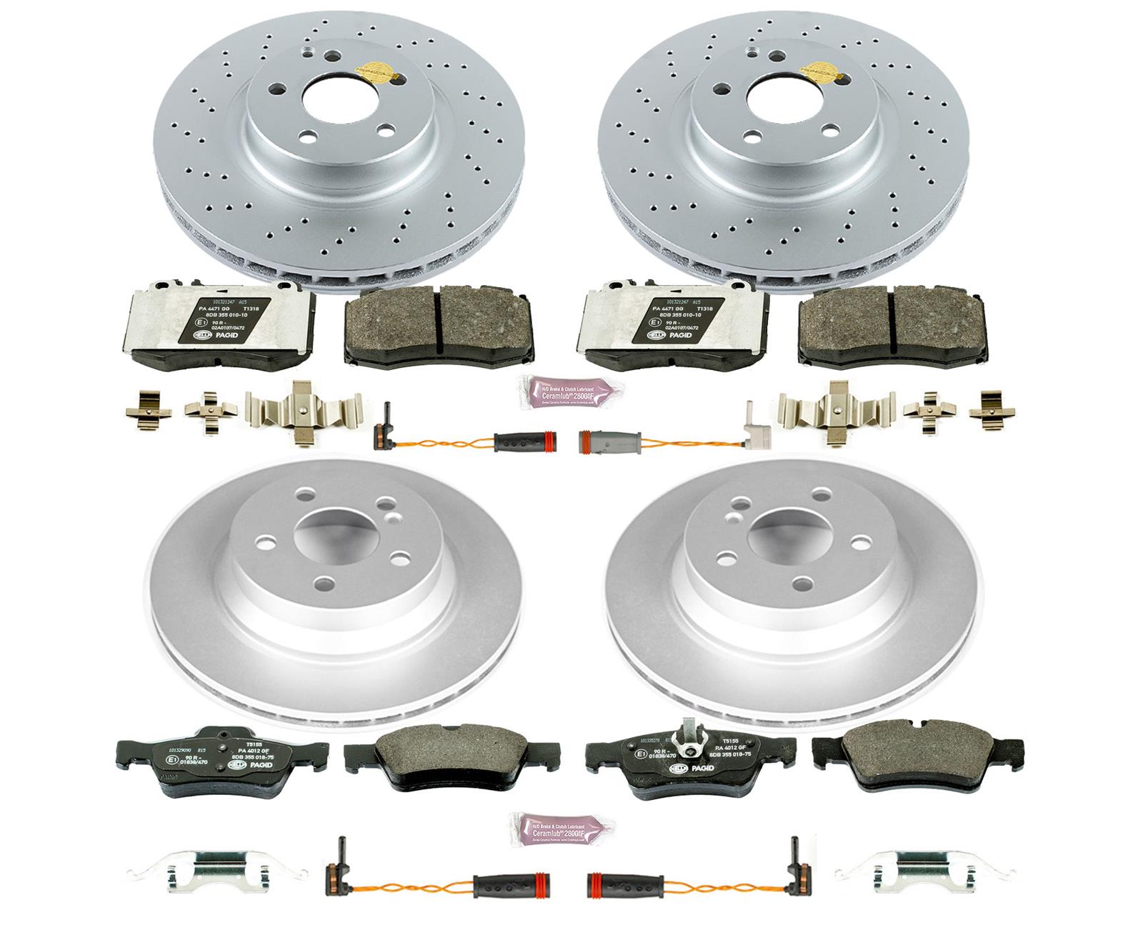 Power Stop ESK4522 Power Stop Euro-Stop Brake Kits | Summit Racing