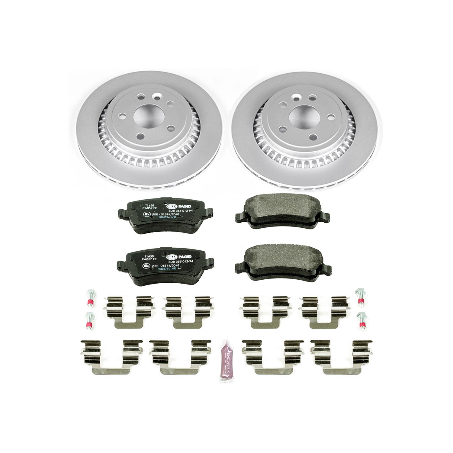 Power Stop ESK5705 Power Stop Euro-Stop Brake Kits | Summit Racing