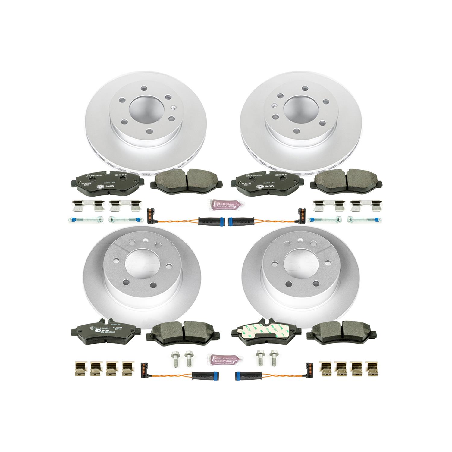 Power Stop ESK6235 Power Stop Euro-Stop Brake Kits | Summit Racing