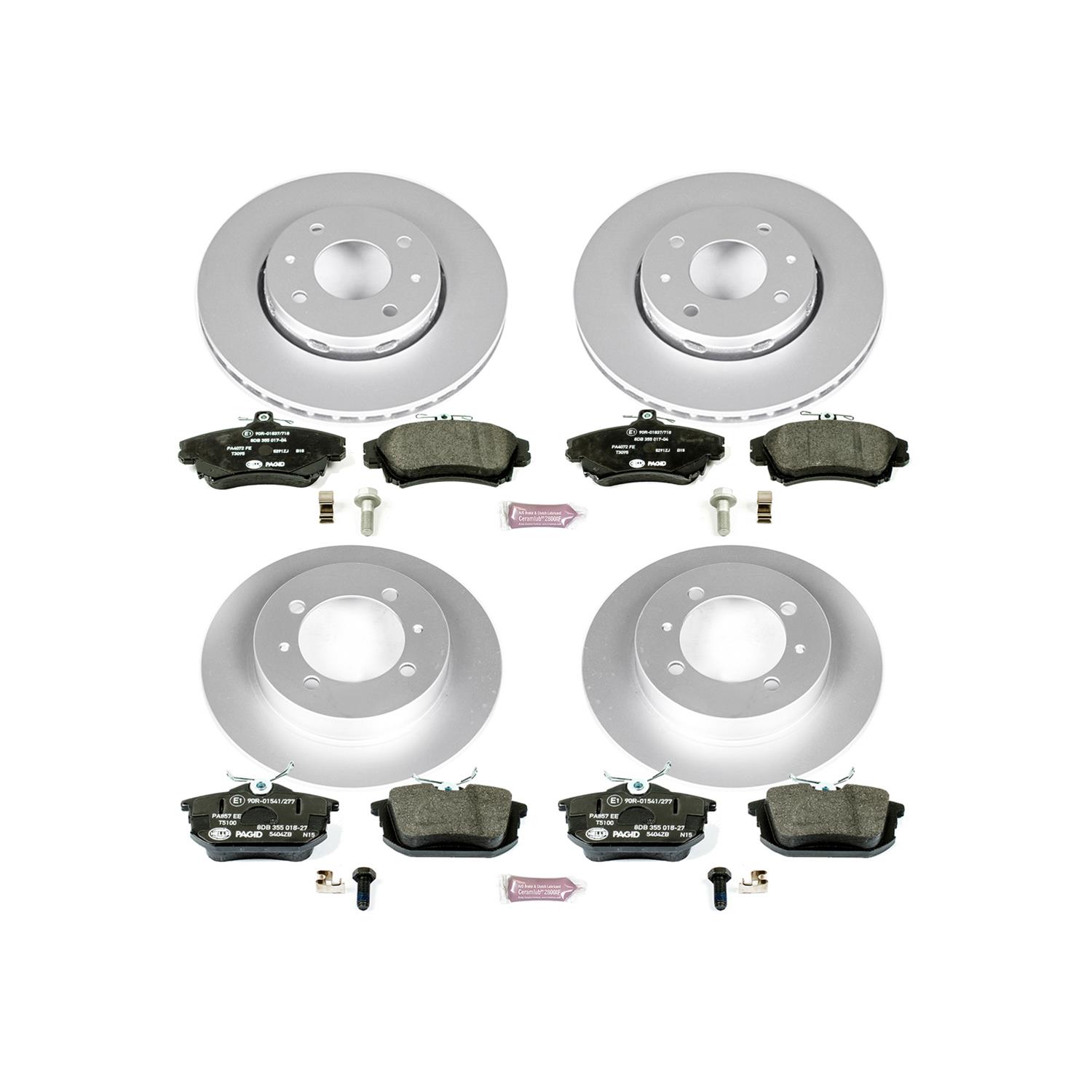 Power Stop ESK912 Power Stop Euro-Stop Brake Kits | Summit Racing
