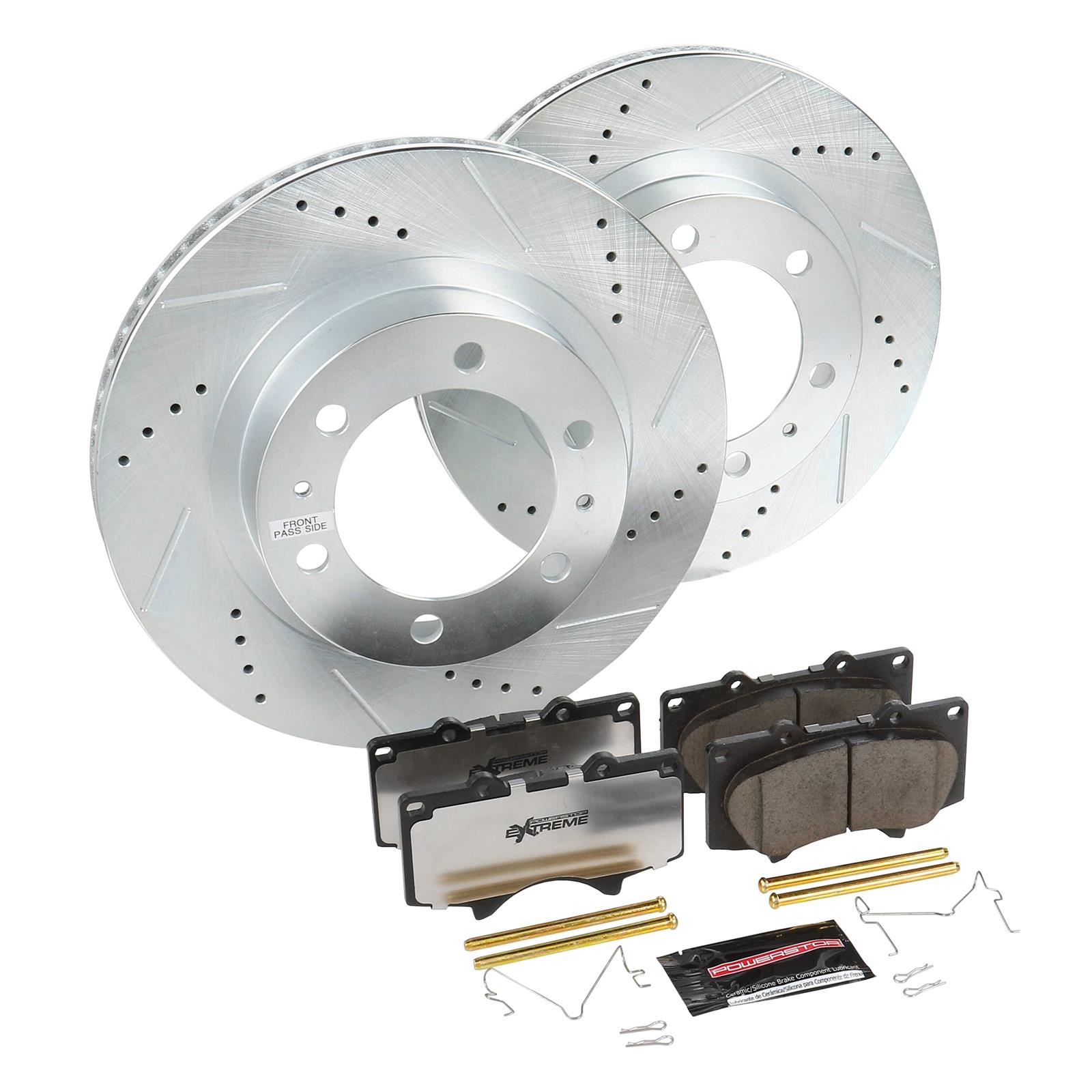 Power Stop K15231DK-36 Power Stop Z36 Truck and Tow Brake Upgrade Kits ...