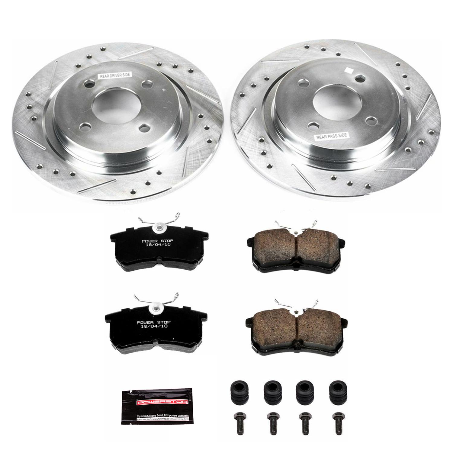 Power Stop K4467 Power Stop Z23 Evolution Sport Brake Upgrade Kits ...