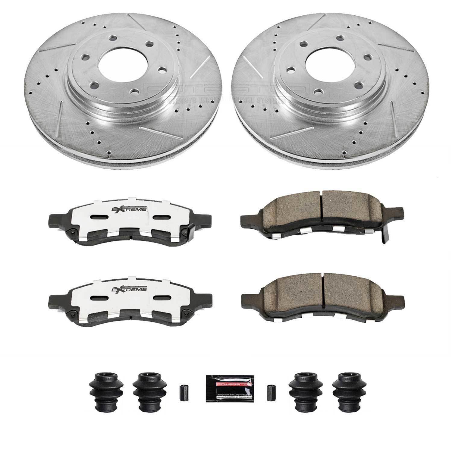 PowerStop KC1454-26 PowerStop Z26 Street Warrior Brake Upgrade Kits ...