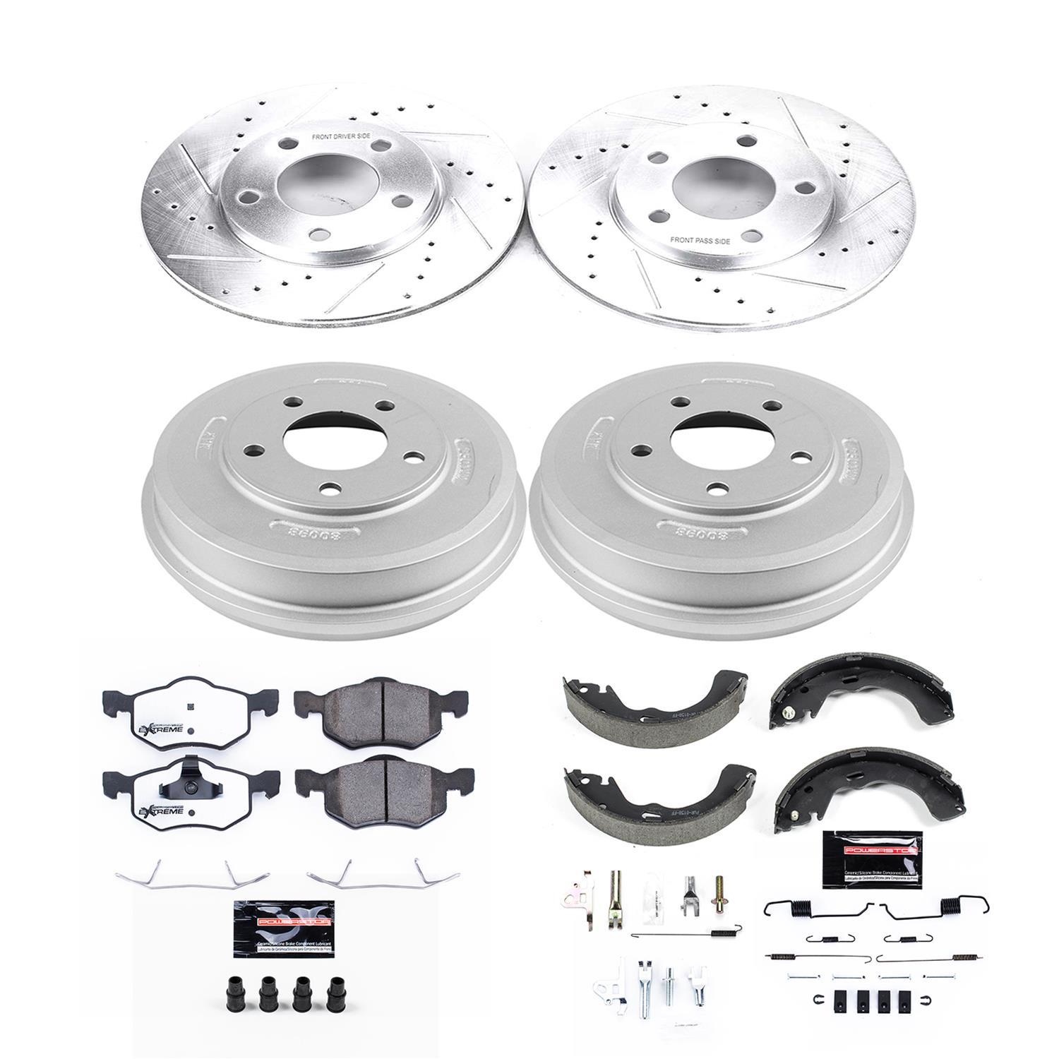 2001 FORD ESCAPE Power Stop K15209DK-36 Power Stop Z36 Truck and Tow ...