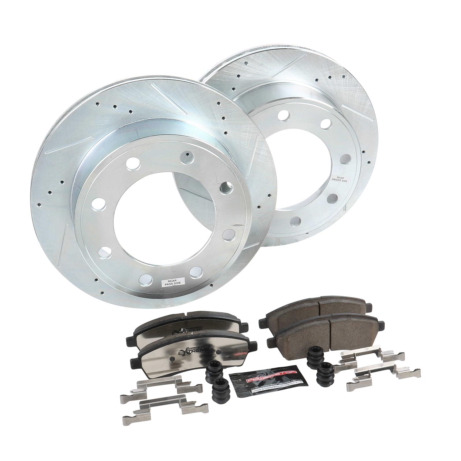 Power Stop K1906-36 Power Stop Z36 Truck and Tow Brake Upgrade Kits ...